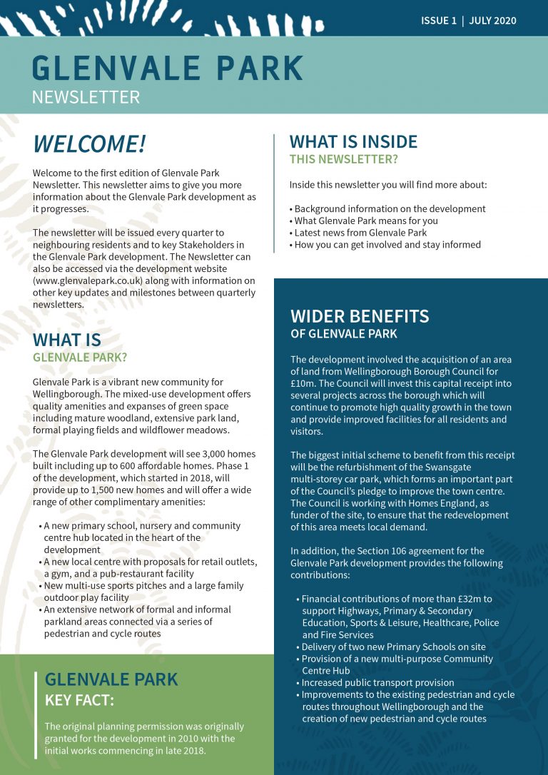 Glenvale Park July 2020 Newsletter – Glenvale Park